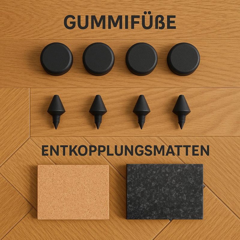 Lautsprecher entkoppeln – So erreichen Sie den besten Klang zuhause